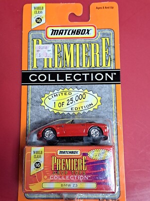 Matchbox Premiere World Class Series #16 Drop Tops Collection BMW Z3 2. ...