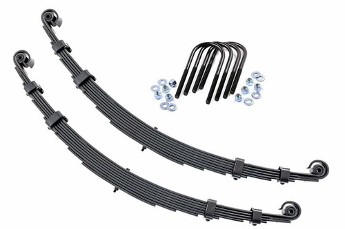 Rough Country Front Leaf Springs 2.5" Lift Pair For Jeep CJ 4WD 1959 ...