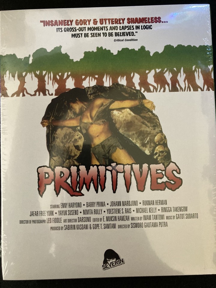 Primitives blu-ray with slipcover Severin new sealed horror cannibal ...