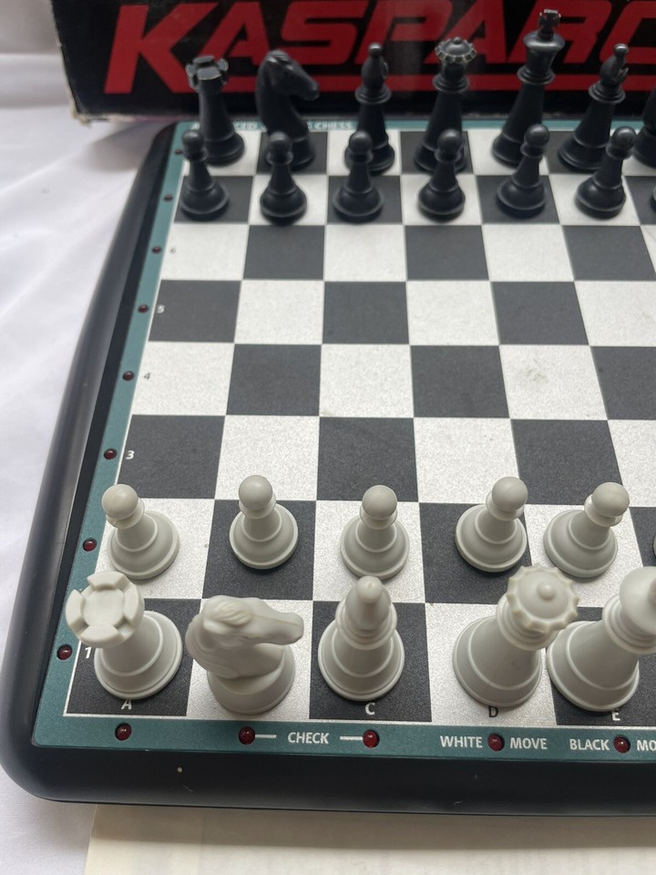 Vtg Saitek Advanced Talking Chess Kasparov - Tested, Voice Working | eBay