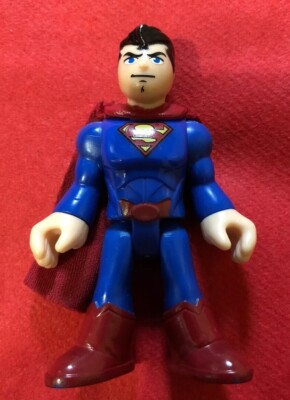 Superman Action Figure Imaginext DC Super Friends Excellent Condition ...