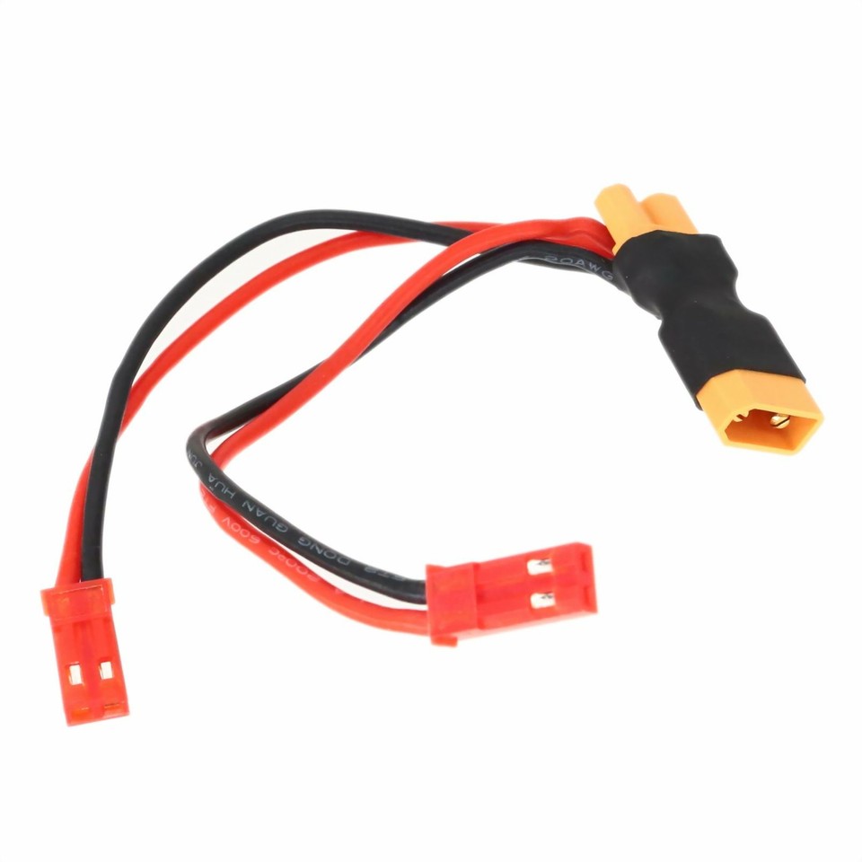 XT30 Male to Female in-line Connector JST JR Futaba Battery Power ...