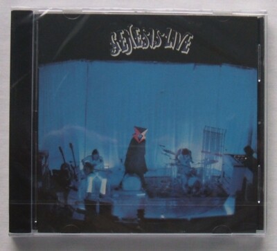 GENESIS LIVE Definitive Edition Remaster of 1973 Classic CD - BRAND NEW ...