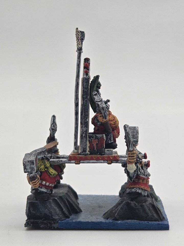 Warhammer Dwarf Throne of Power Metal Rare Citadel Thorgrim ...