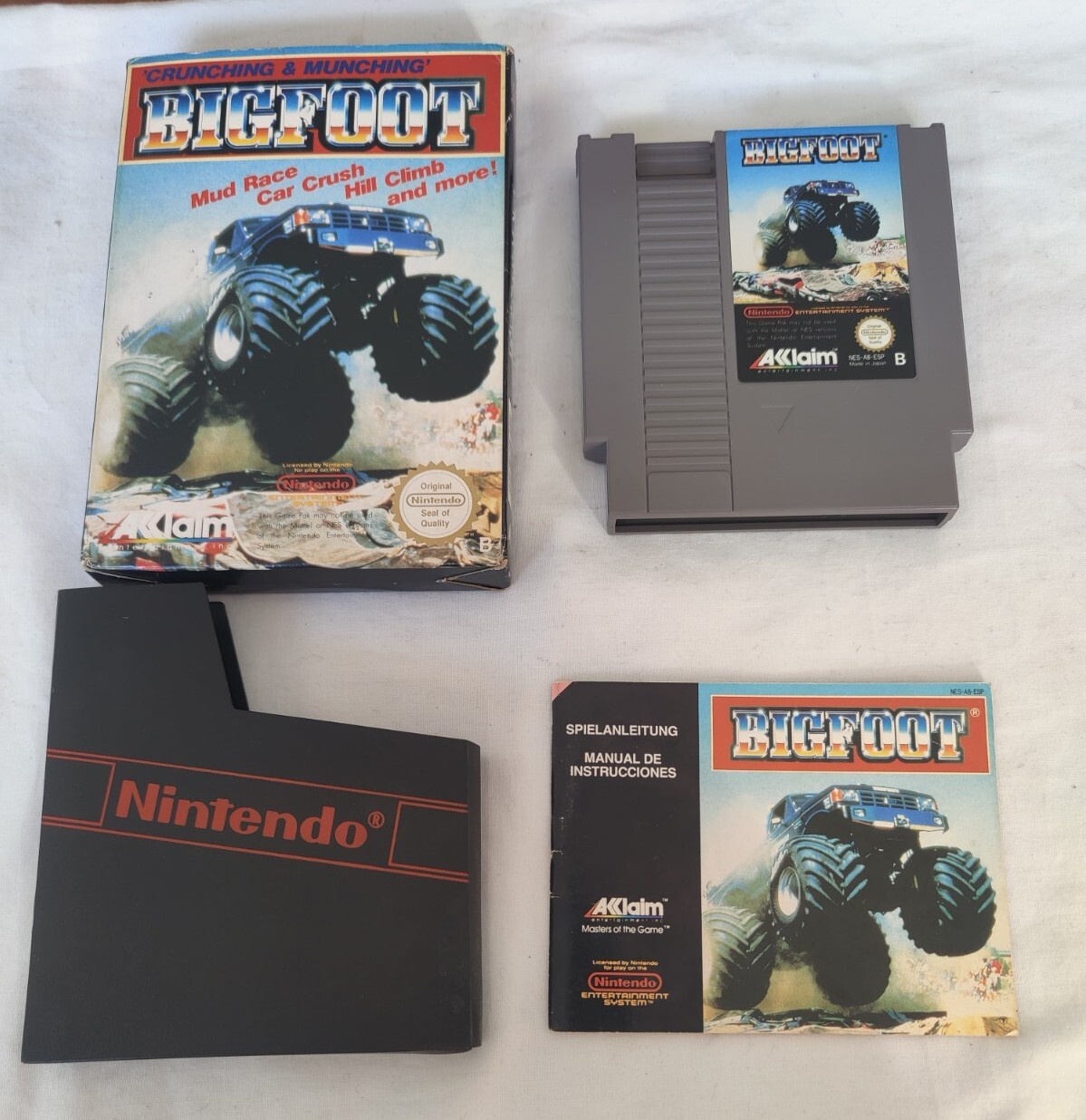 Bigfoot NES - Juegos Retro Database