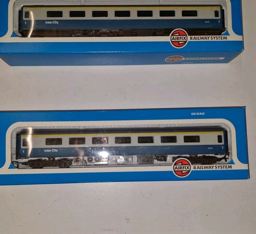 Airfix Model Railway 00 Gauge BR Mk 2D Coach in InterCity Blue/Grey ...