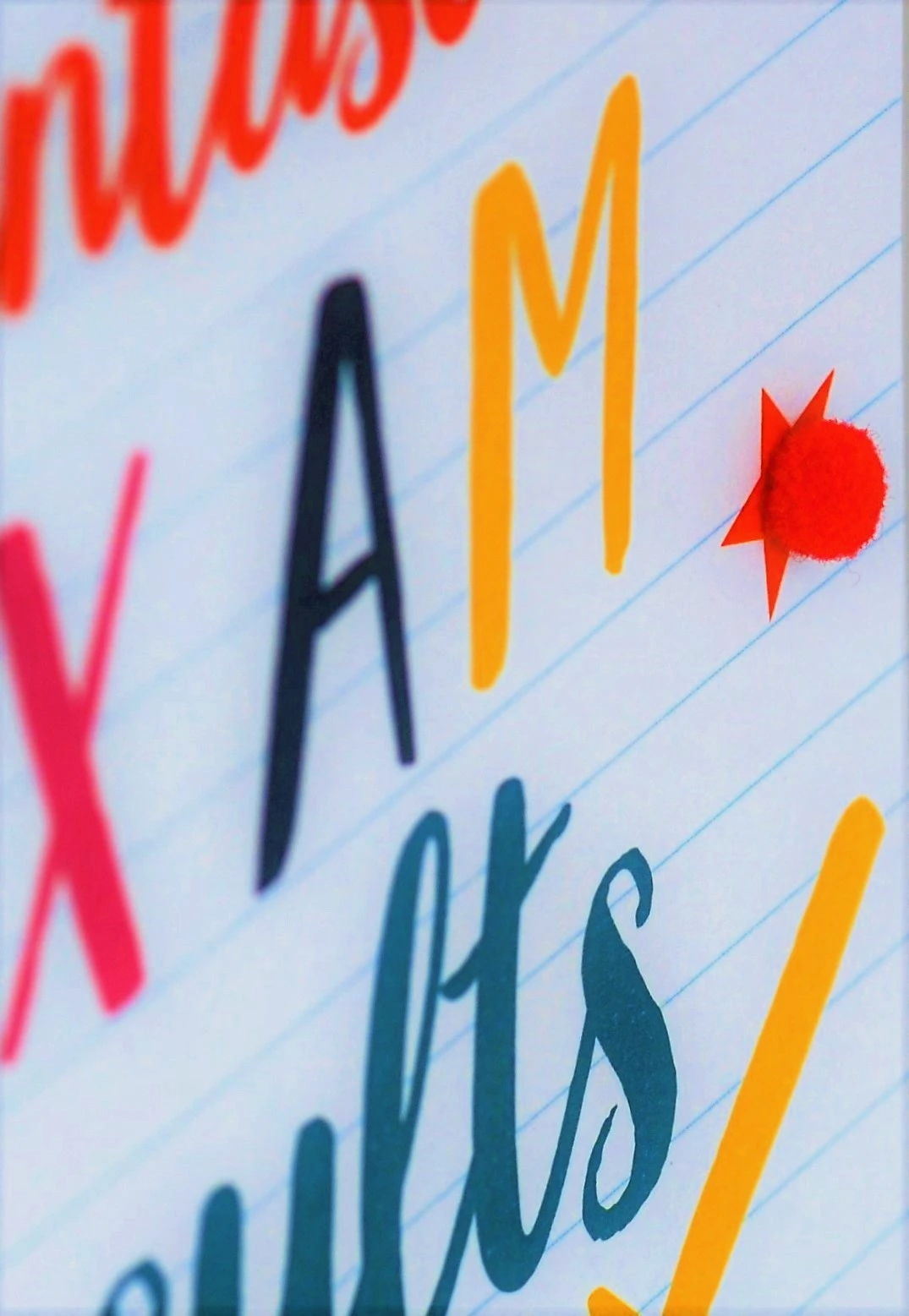 Exam Congratulations Card, Star, fantastic results, Embellished with ...