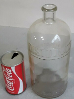 Very old CITY ICE & FUEL - DISTILLATA BOTTLE - CLEVELAND, OHIO Vintage ...