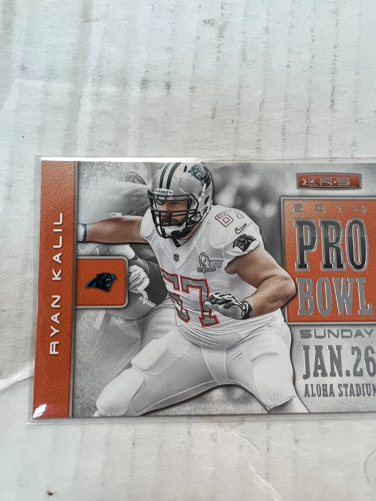Ryan Kalil 2014 Rookie & Stars Pro Bowl Card #PB10 | eBay