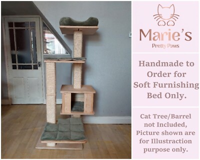 KHAKI GREEN, Pet Cat Tree Bed Replacement for Natural Paradise ORCHID ...