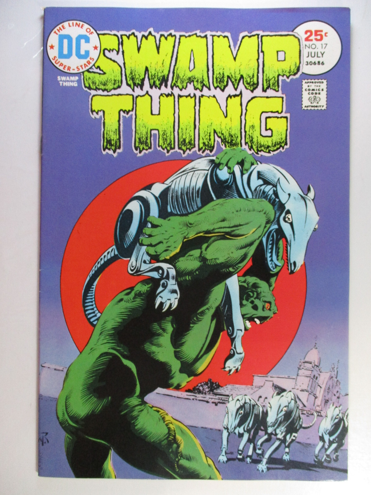 Swamp Thing #17, Destiny Machine, Nestor Redondo, VF+, 8.5, White Pages ...