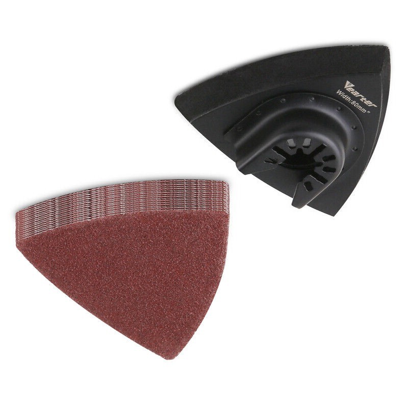Oscillating Power Multi Tool 18 pcs Sanding Paper with Triangular ...