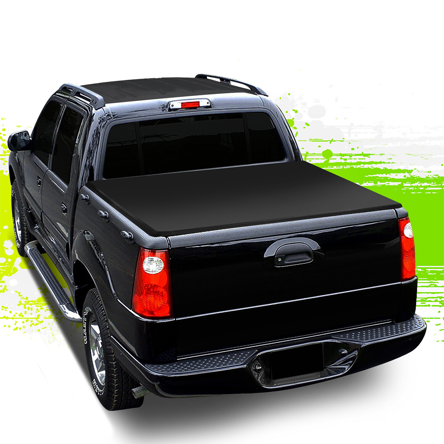 4'2" Bed Rool-Up Soft Top Tonneau Cover Kit for Ford Explorer Sport ...