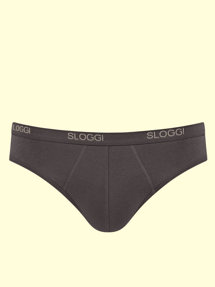 Sloggi Herren Basic Men Mini-Slip Gr 4 5 6 7 8 weiß schwarz grau pepple grey NEU | eBay.de