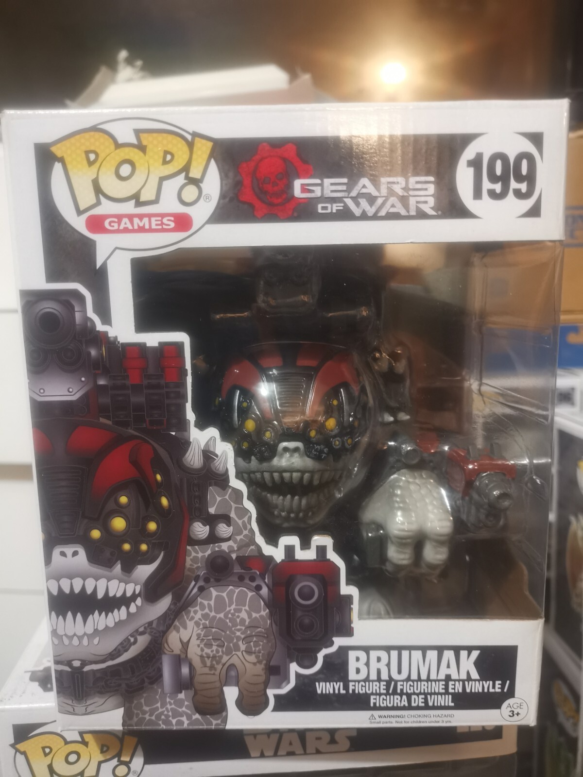 Brumak Gears of War Series 2 Large 6" Funko Pop Vinyl Games for sale ...