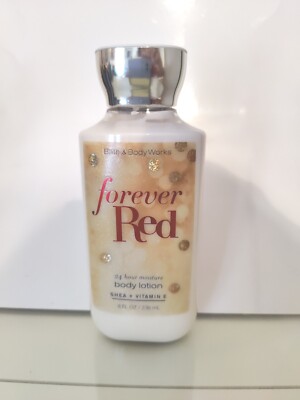 Retired Bath and Body Works Forever Red 24 hr. moisture body lotion ...