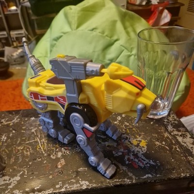 IMAGINEXT Power Rangers Sabertooth Tiger Zord Yellow Ranger Rare Kids ...