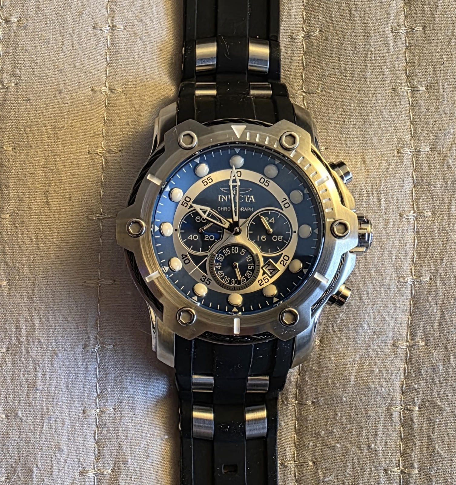 Invicta Bolt Men's Analog Chronograph Wrist Watch Mod… - Gem