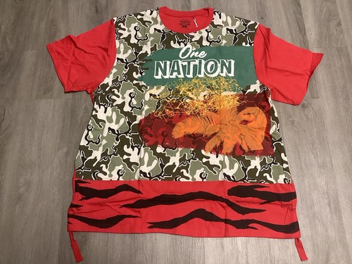 PARISH NATION T-SHIRT RED MENS SIZE 4XL NEW | eBay