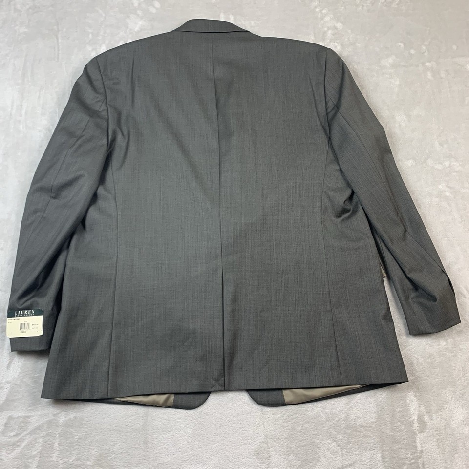 Lauren Ralph Lauren Blazer Mens 50R Olive 100% Wool Ultraflex Lined ...