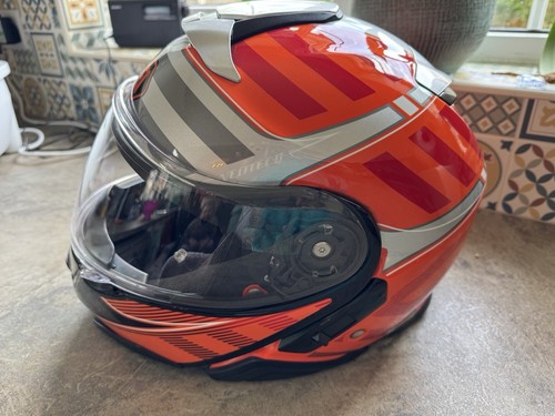 Shoei Neotec 2 II Size M 57-58cm Medium Orange/red/grey Modular ...