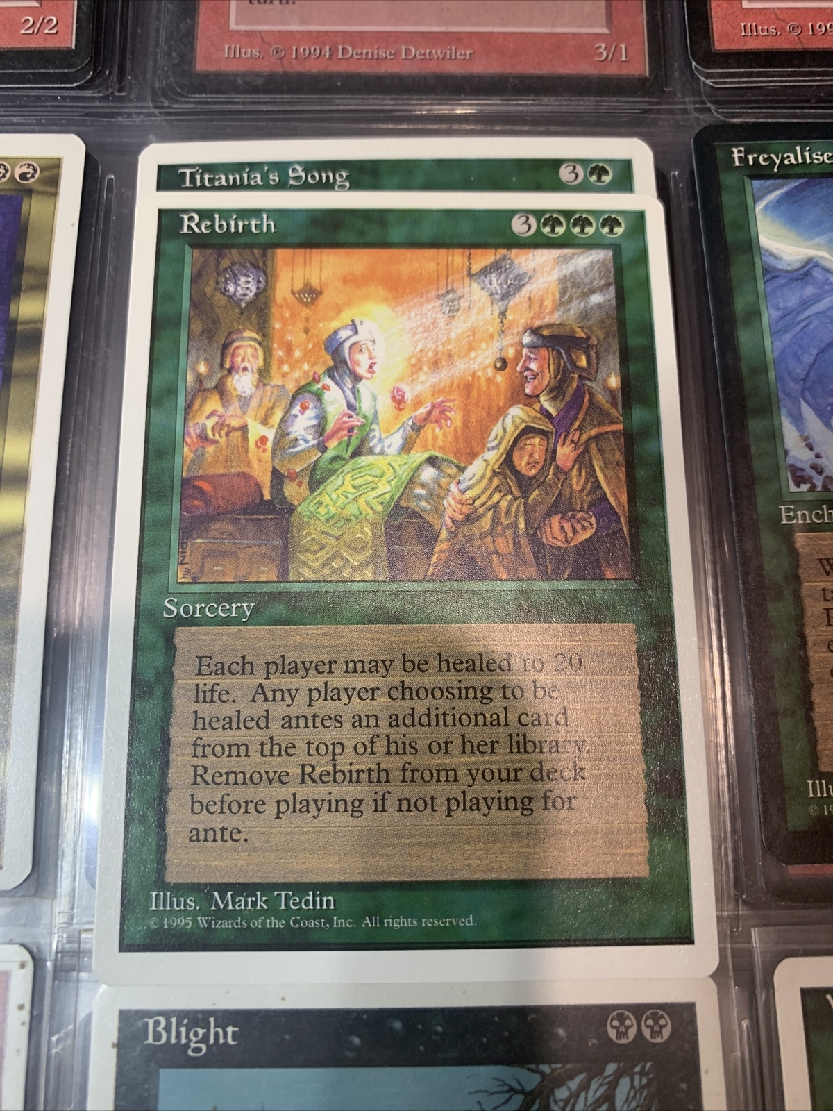 MTG NM Rebirth - 1995 | eBay Australia