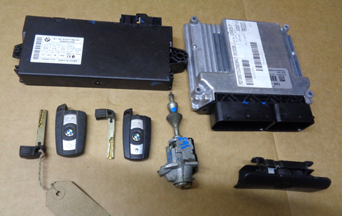 BMW 1 3 Series E87 E90 118d 318d N47 2.0 DIESEL ENGINE ECU KIT + 2 Keys ...