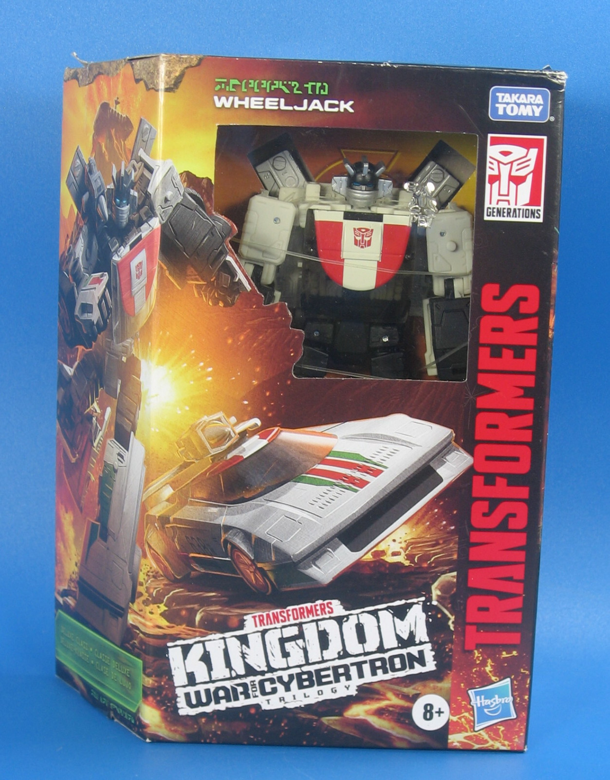Transformers Wheeljack 5" Figure 2021 Deluxe Class Autobot Kingdom War ...