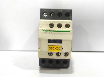 Schneider LC1DT25 BD Contactor 24VDC Telemecanique LAD4TBDL 5-24V Ith ...