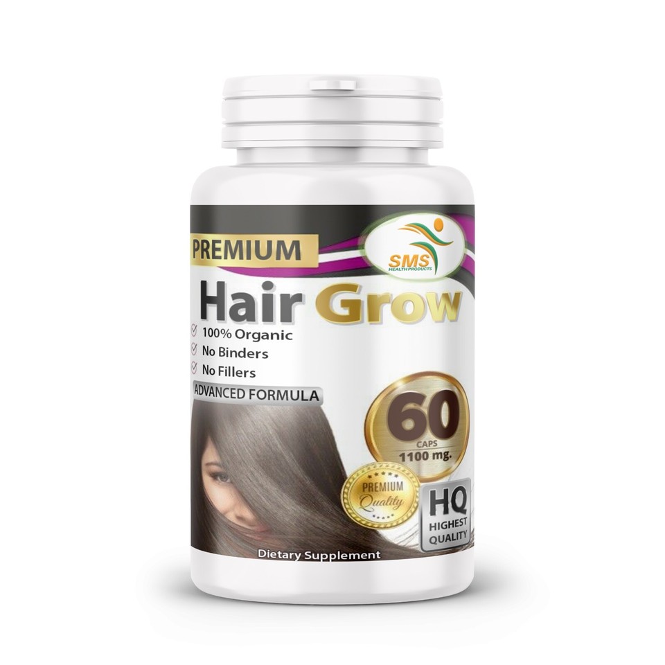 HERBAL HAIR GROW BOOST VITAMINS FAST GROWTH FASTER LONGER THICKER ...