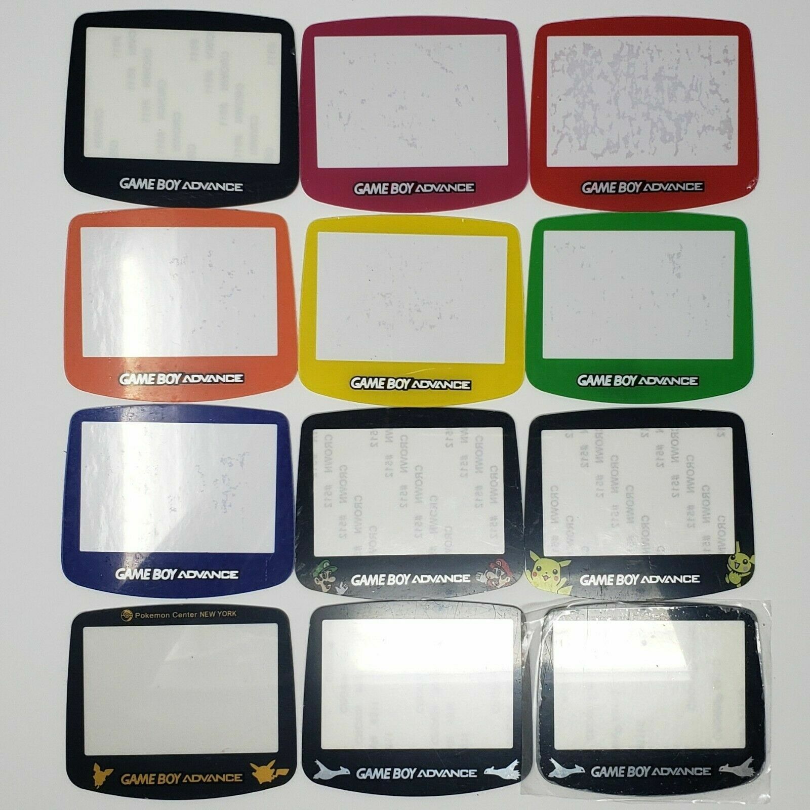 Metroid Prime GBA complete handheld housing shell Game boy backlit ips ...