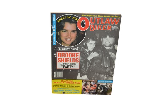 OUTLAW BIKER MAGAZINE VINTAGE BROOK SHIELDS SPECIAL ISSUE (LOC 9) | eBay
