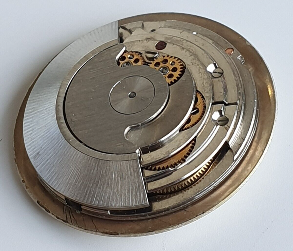 Vintage DUBEY & SCHALDENBRAND ETA 2451 movement - running - Dial 29.5mm ...