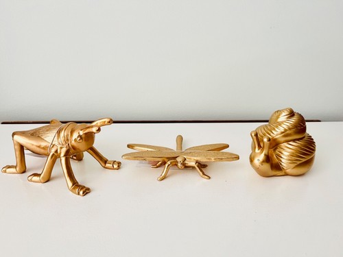 Target Bullseye Playground Spring Gold Resin Cricket Bug Insect New! | eBay