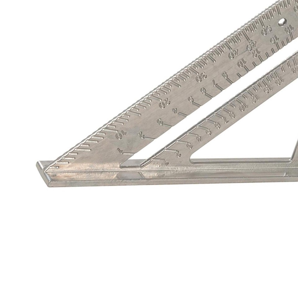 7" Aluminium Set Square Triangle, Roofing, Rafter & Carpentry Angle ...