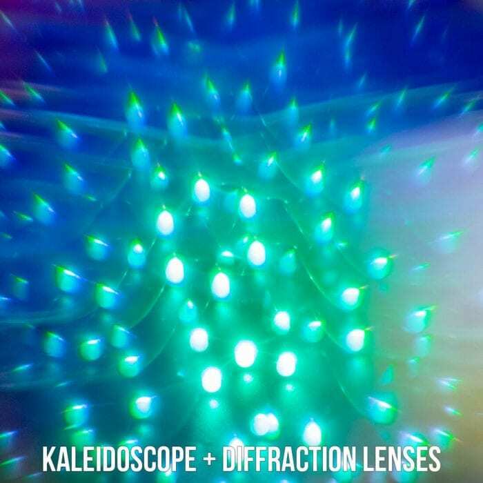 GloFX Ultimate Kaleidoscope + Diffraction Glasses – Black | eBay