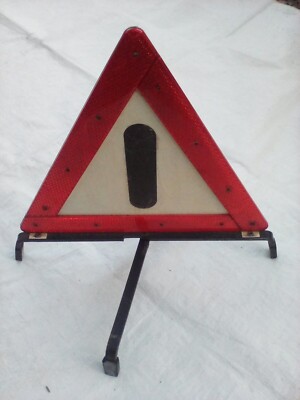 Mercedes W124 W126 trunk Safety TRIANGLE Non foldable w201 PORSCHE 911 ...