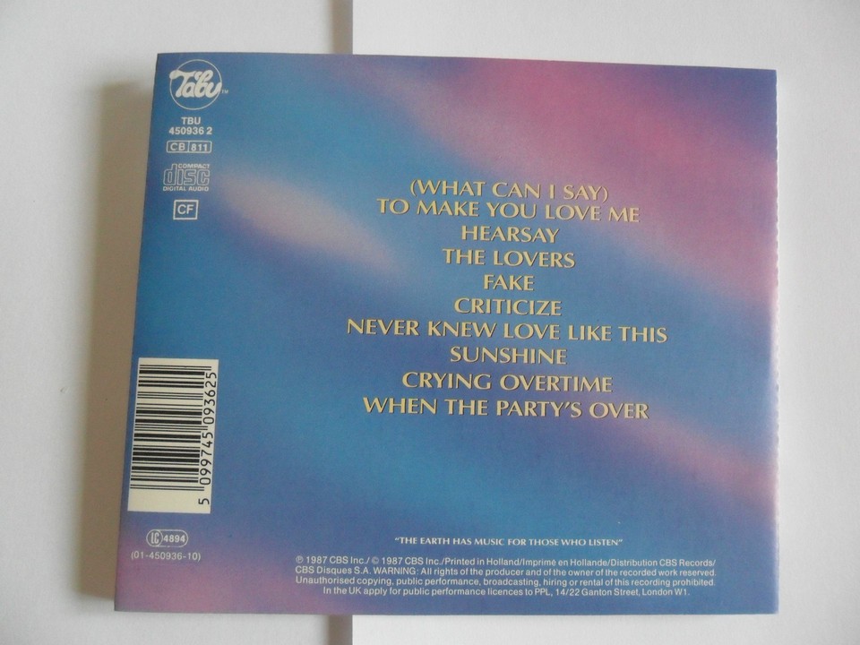 ALEXANDER O'NEAL - Hearsay (CD 1987) JAPAN Pressing | eBay