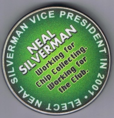 Elect Neal Silverman Vice President Of Casino Chip & Token Club ...