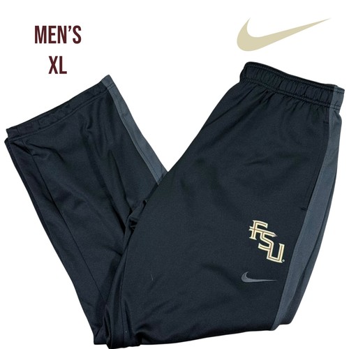 Florida State Nike Therma Fit FSU Seminoles Pants Mens XL Black Gold ...