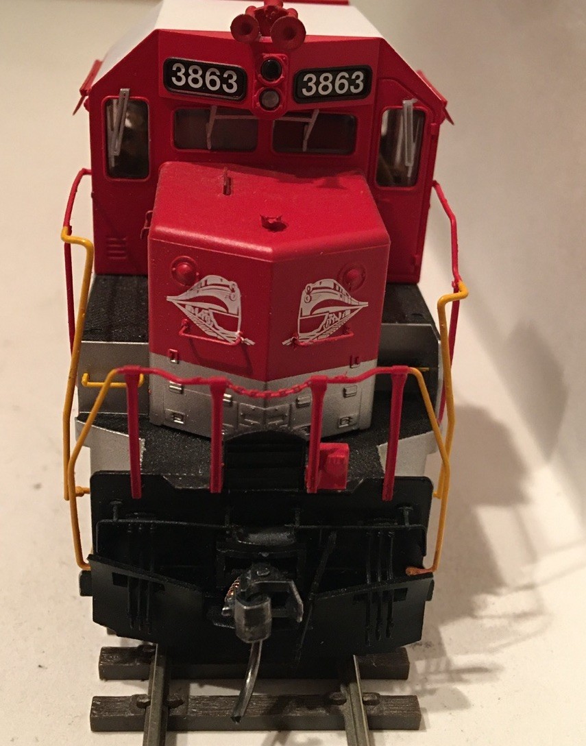 HO Atlas RJ Corman GP38 Powered Diesel Locomotive #3863 DCC | eBay