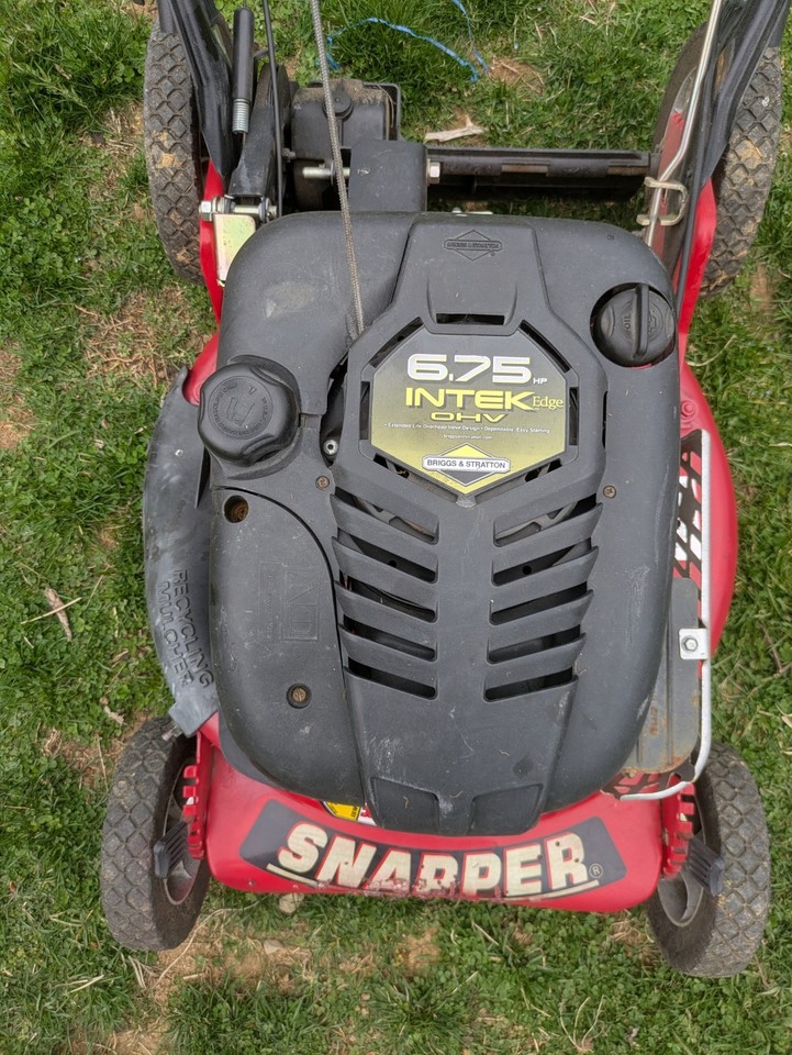 Snapper RP216751 Mower Powerful 6.75 HP Briggs & Stratton Engine Self ...