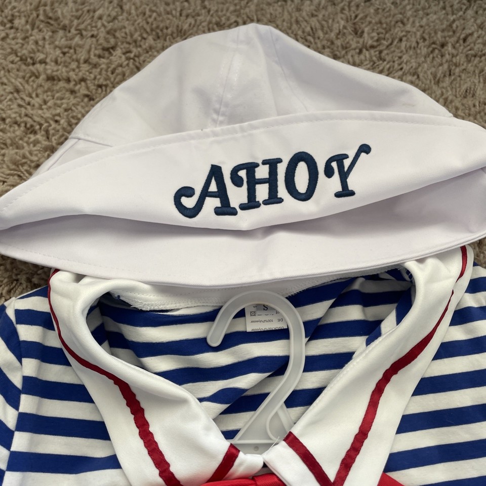 Stranger Things Ahoy Sailors Halloween Costume Unisex Adult Size XS/S ...