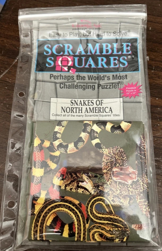 Scramble Squares Snakes of North America - 9 pc - SAME DAY SHIPPING | eBay