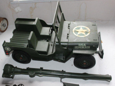 ACTION MAN / GI JOE PALITOY Vintage PALITOY INFANTRY SUPPORT JEEP BOXED ...
