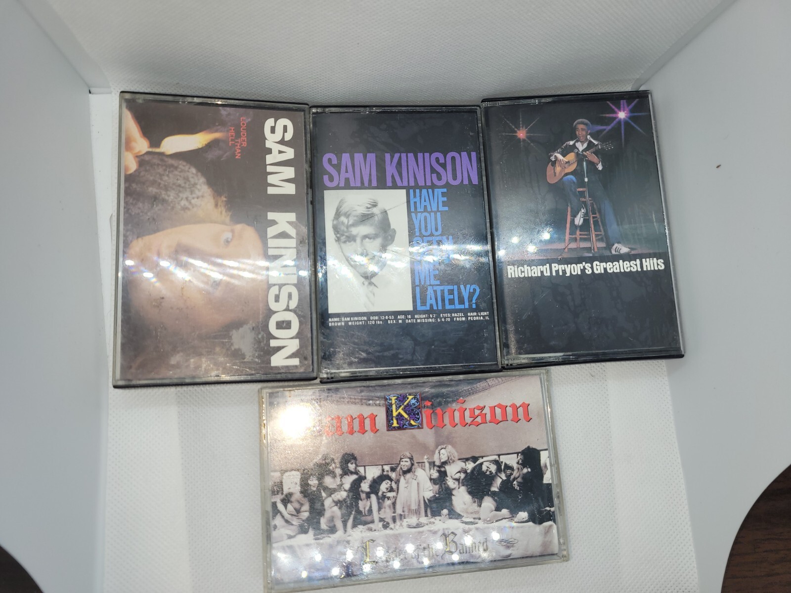Sam Kinison Richard Pryor Cassette Tape Lot Of 4 | eBay