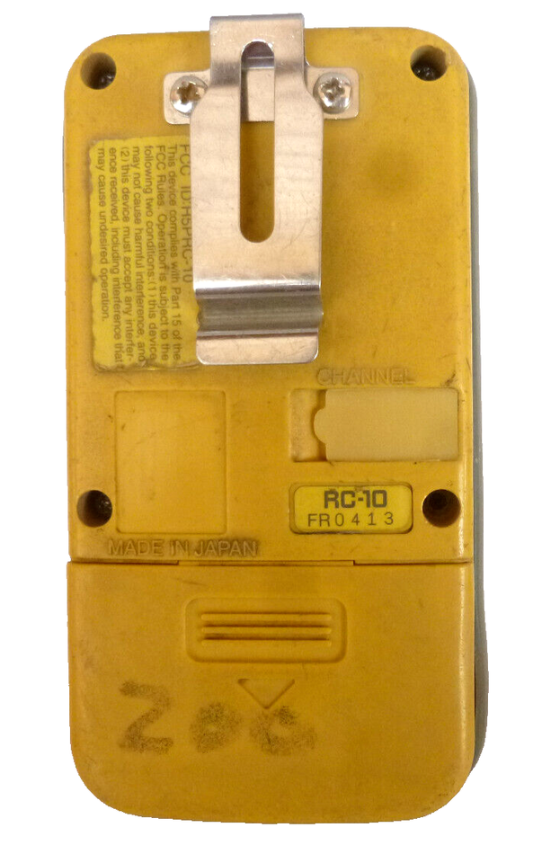 Topcon RC-10 Remote Control / Controller, for Rotary Laser Level | eBay