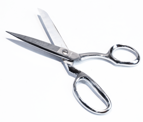 Vintage Gingher G-8L Knife Edge Scissors Chrome Brazil in Original Box ...