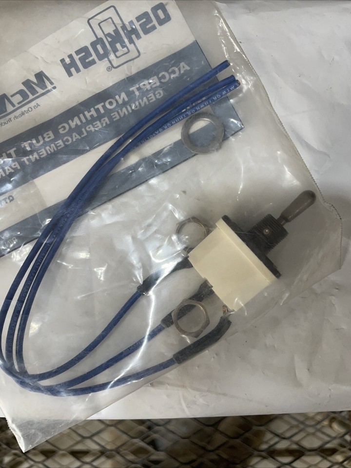 McNeilus MTM 0085693 Toggle Switch with Pigtails | eBay
