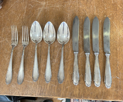 Vintage WMF Silverplate Flatware WMF9 _ 9 Piece Collection | eBay